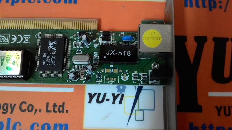 Ethernet Adapter Card JX-518 PCI 10/100 LAN Network - PLC DCS SERVO Control MOTOR POWER SUPPLY ...